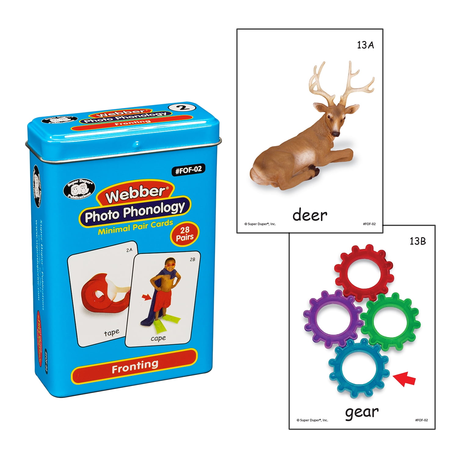 Super Duper Publications | Webber® Photo Phonology Fronting Minimal ...