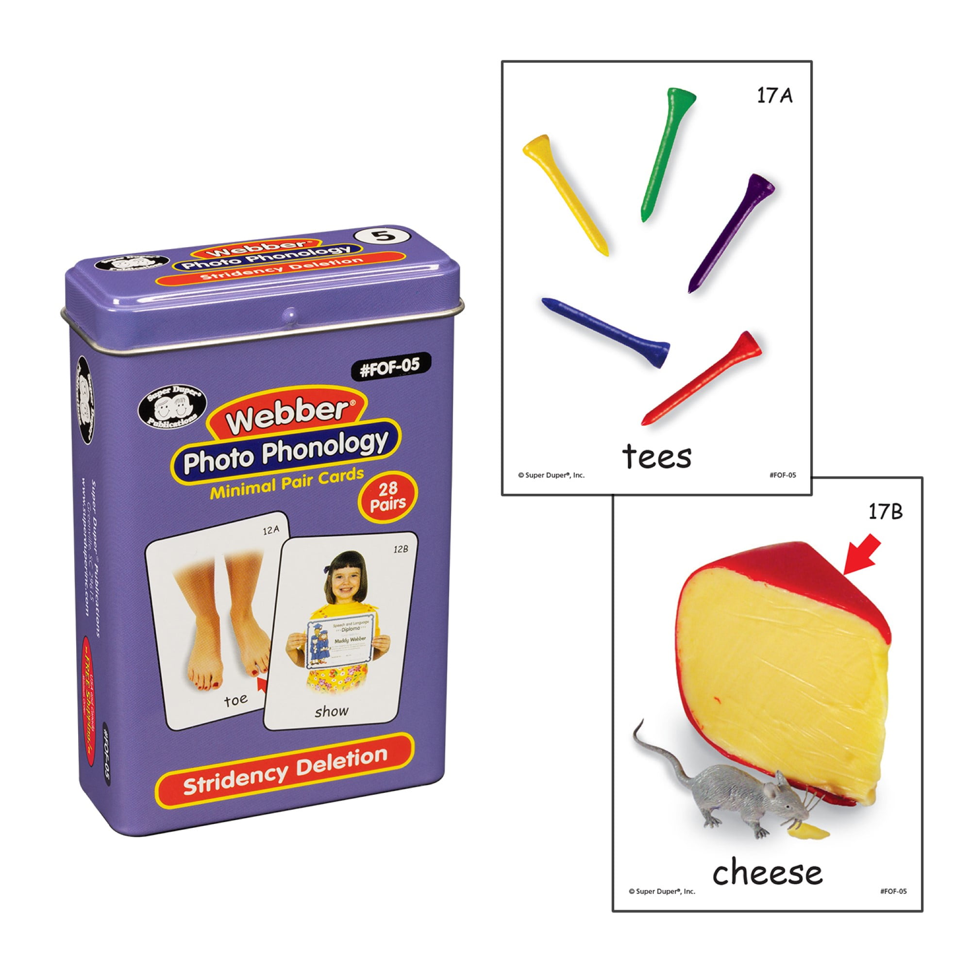 Super Duper Publications Webber Photo Phonology Stridency Deletion ...