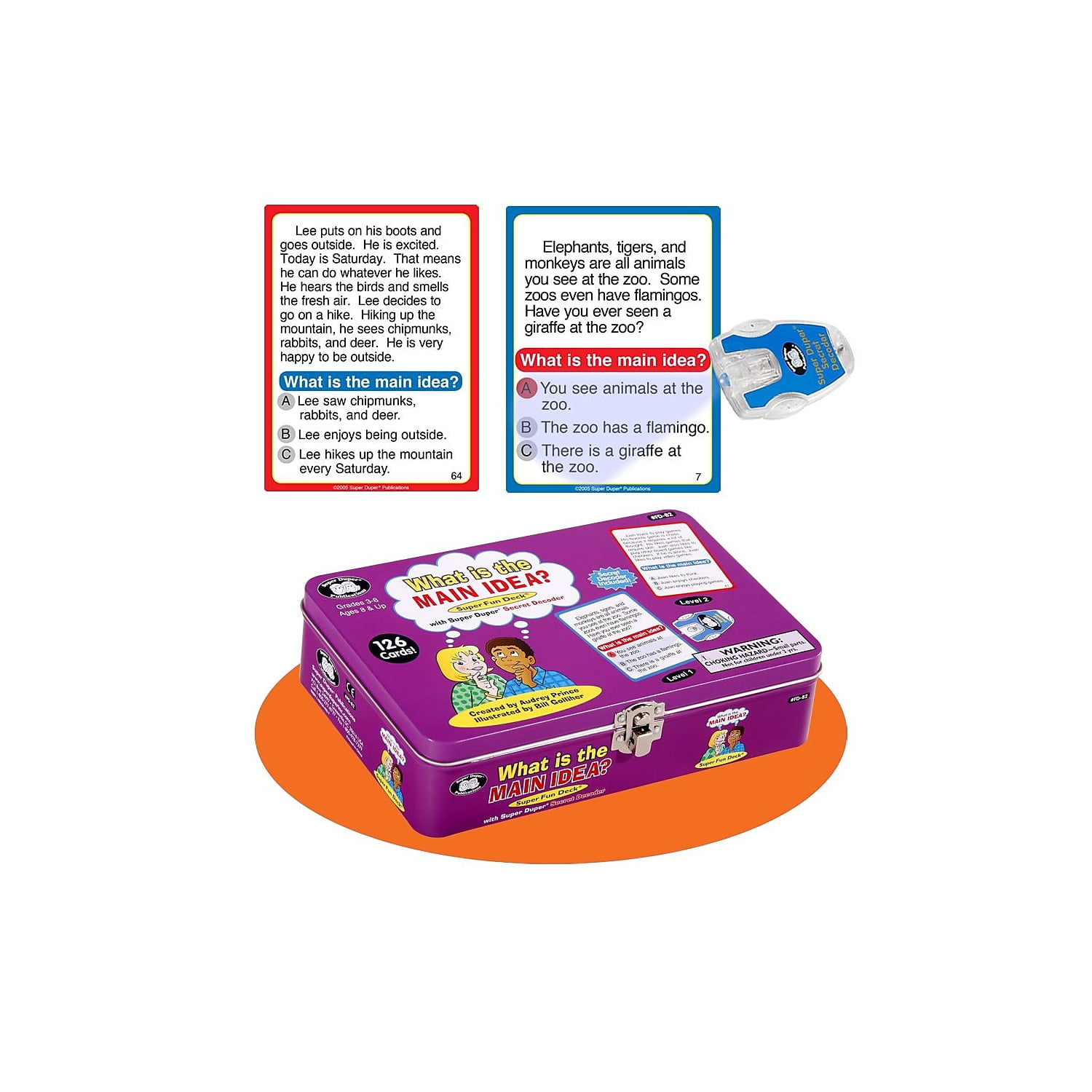 Super Duper Publications | What’s is The Main Idea Secret Decoder Fun ...