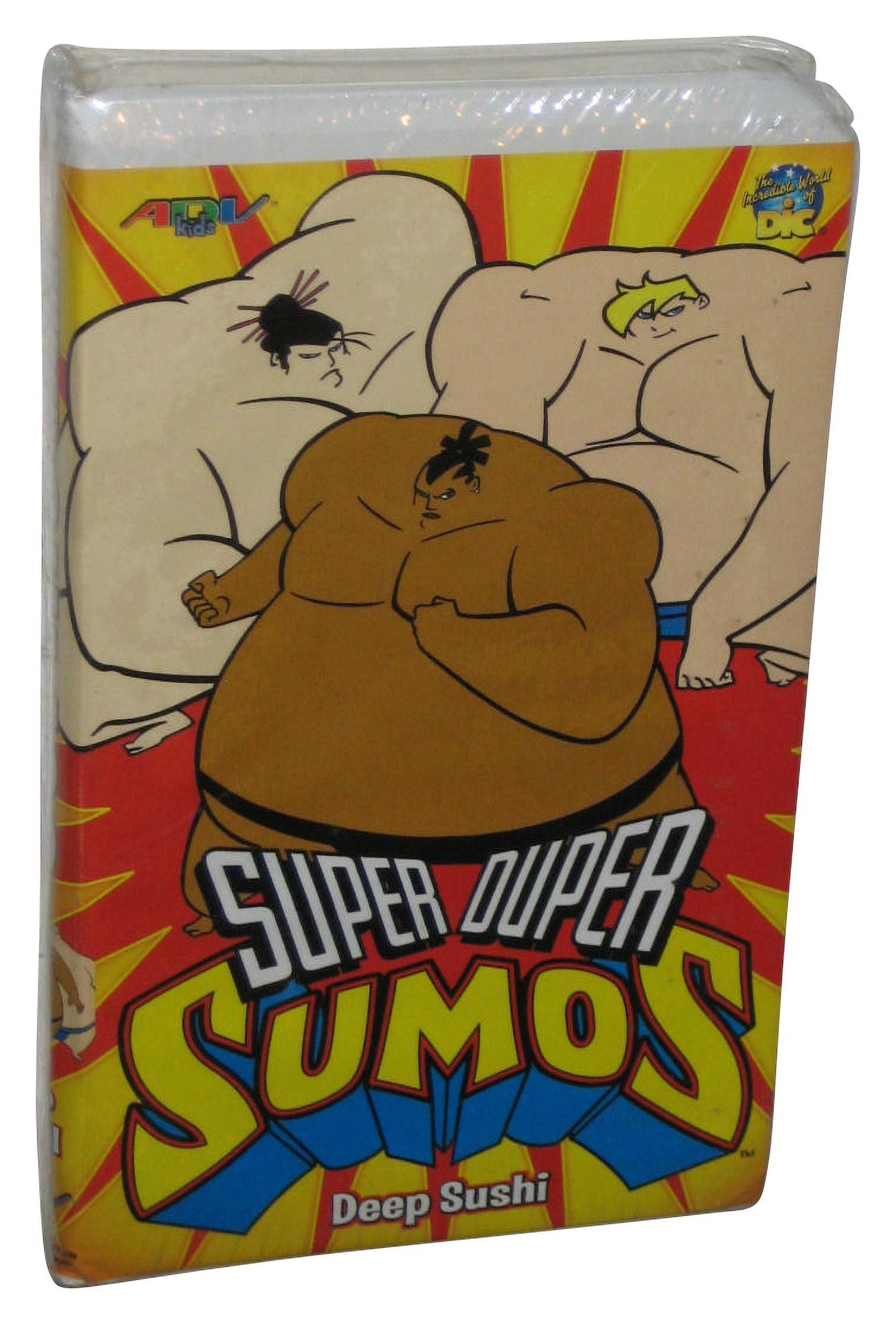 Super Duper Sumos Deep Sushi Vol. 3 (2003) Animated Cartoon VHS Tape ...