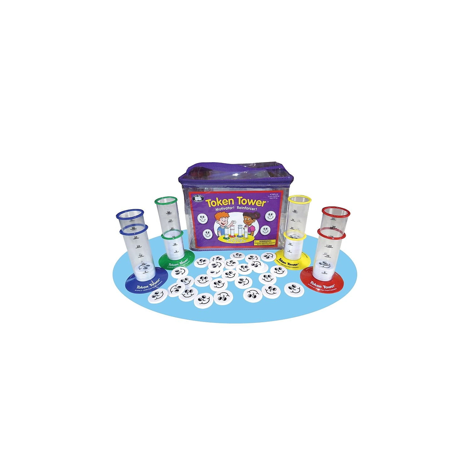 Super Duper Token Towers An Interactive Reinforcement Tool - Walmart.com