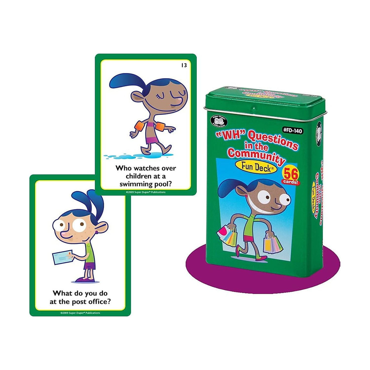 Super Duper "WH" Questions in the Community Fun Deck Cards FD140 ...