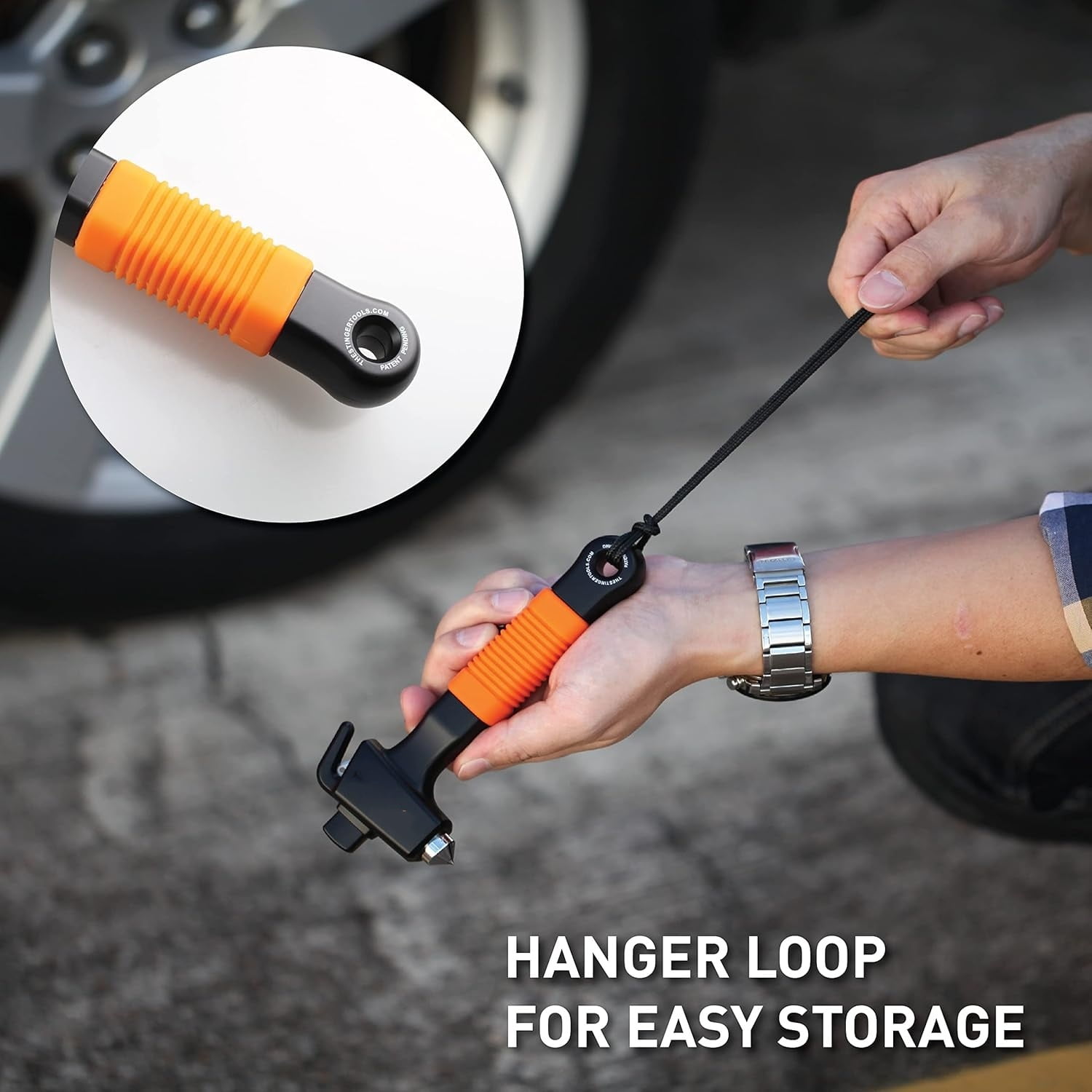 Super Duty Car Emergency Escape Tool - Hardened Carbon Steel Safety ...