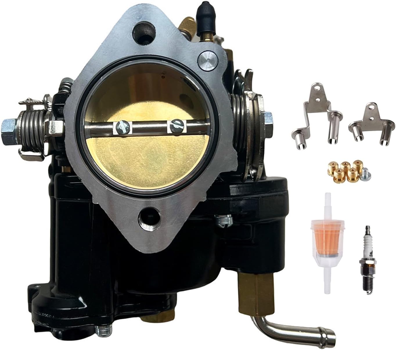 Super E Carburetor 11-0420 for HD Sportster Big Twin Shorty Carb Black ...