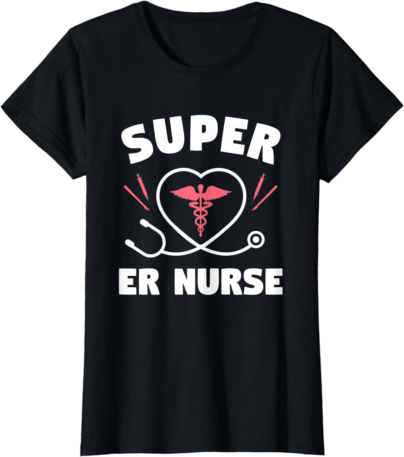 Super ER Nurse Emergency Room Nurses RN T-Shirt - Walmart.com