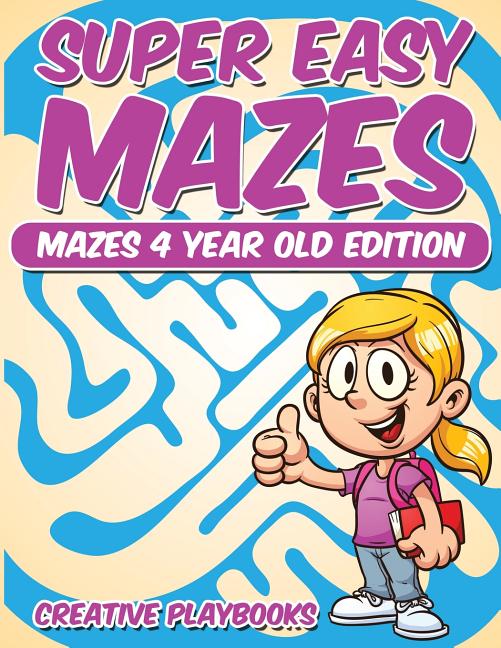 Super Easy Mazes Mazes 4 Year Old Edition (Paperback) - Walmart.com