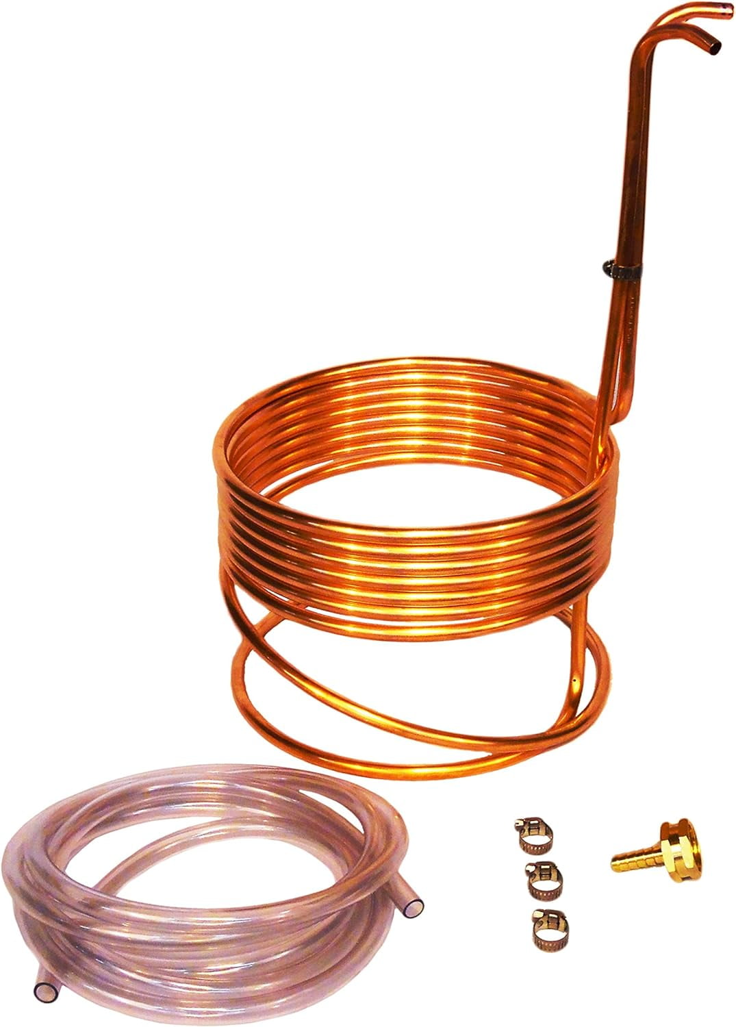 Super Efficient 8" Compact Immersion Wort Chiller - Walmart.com