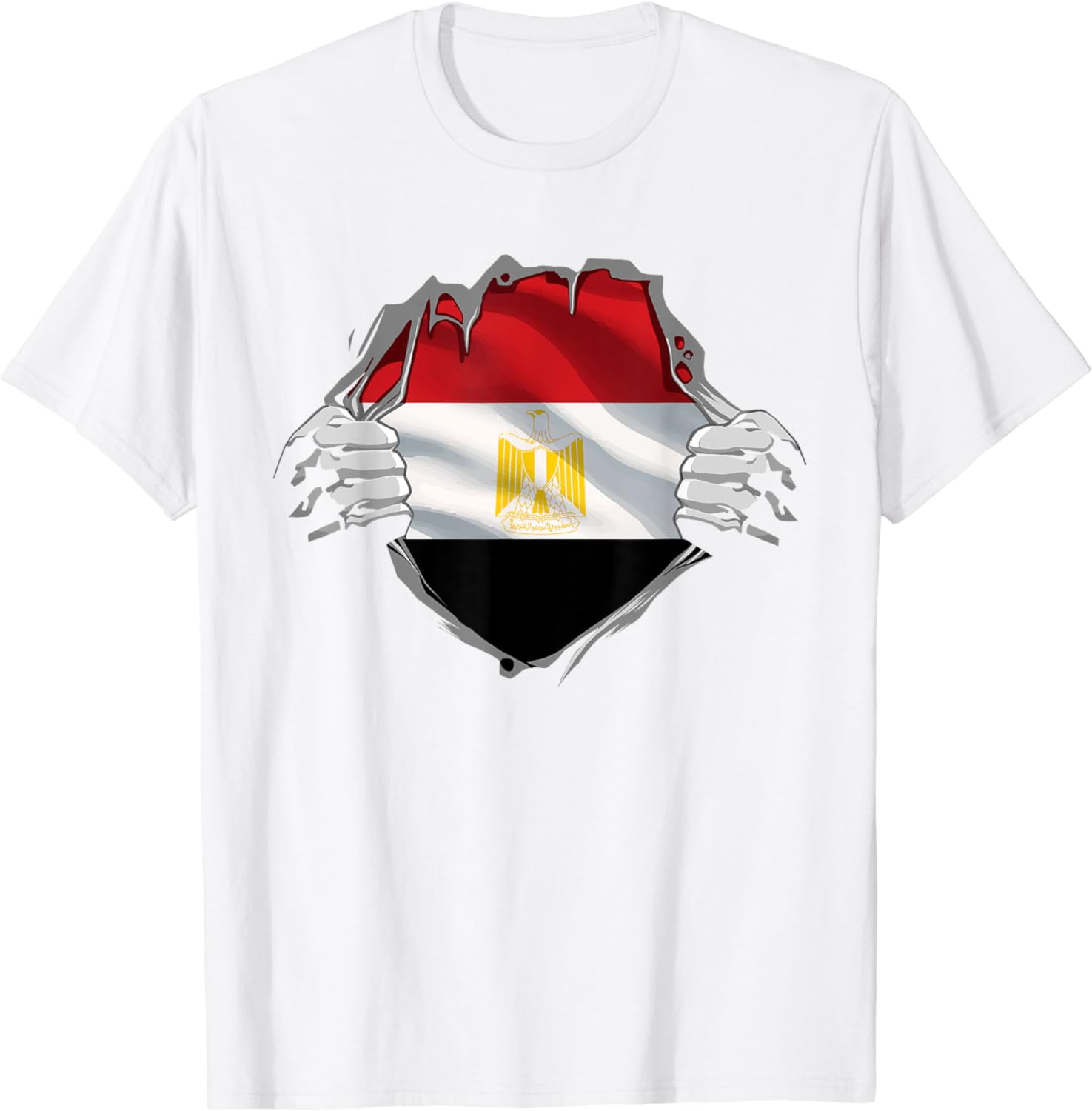 Super Egyptian Heritage Proud Egypt Roots Flag T-Shirt - Walmart.com