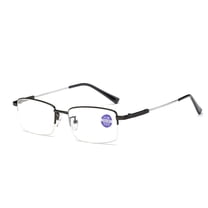 Blue Light Blocking Rimless BIFOCAL Reading Glasses 3.00 for Men and ...
