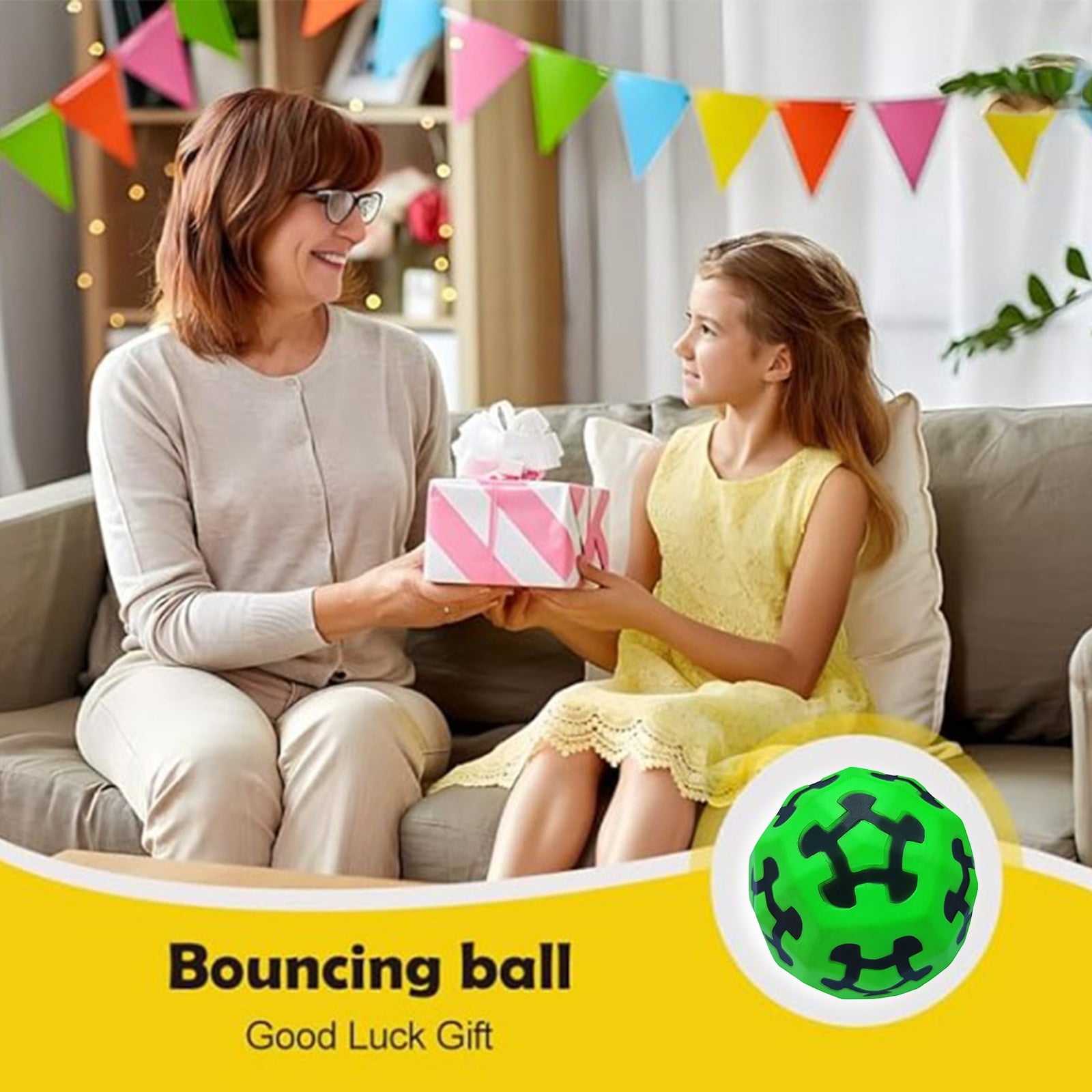 Super Elastic Space Toys High Bouncing Sensory Moon Play Decompression ...