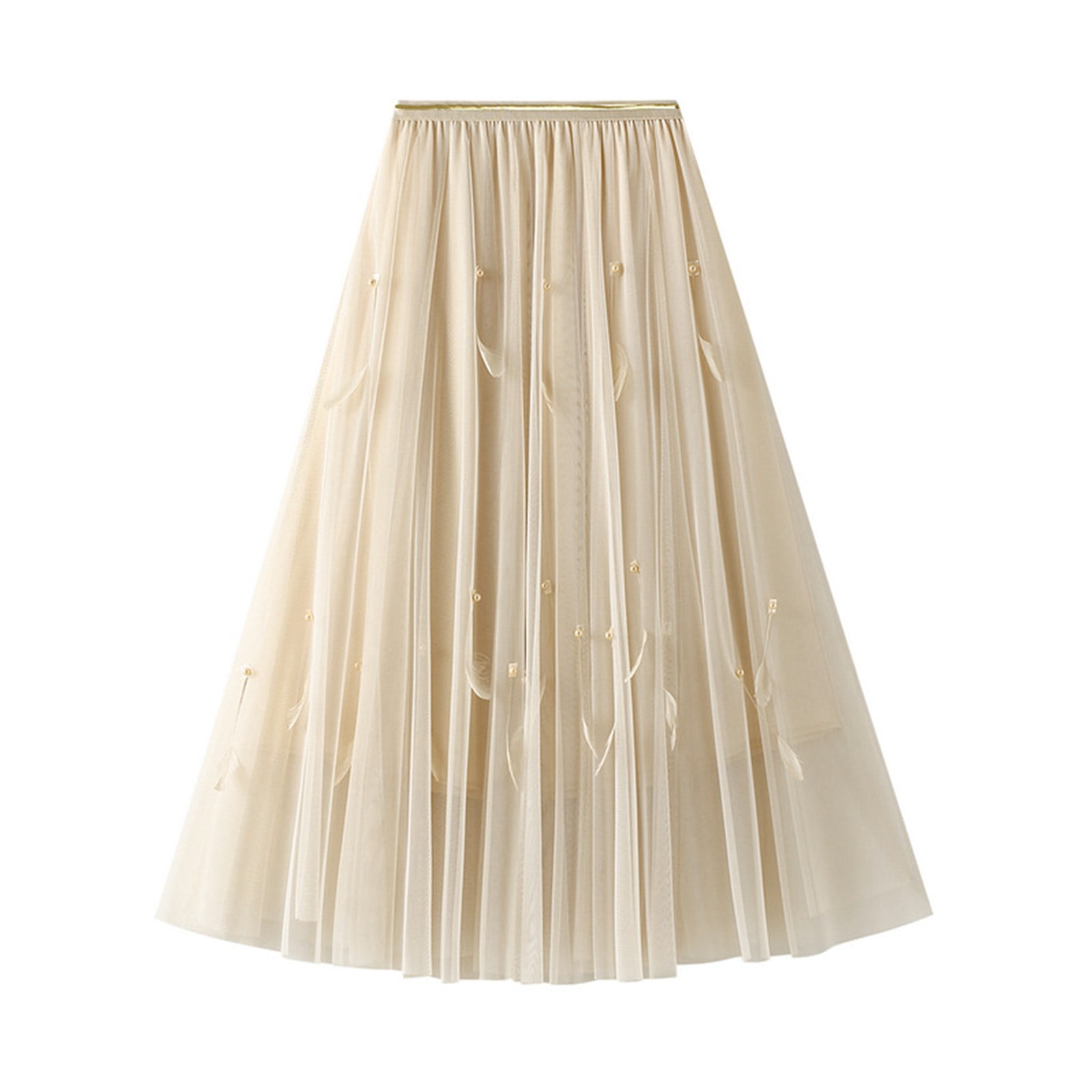 Super Fairy Skirt A Line Skirt Mid Length Swing Skirt Women's Spring ...
