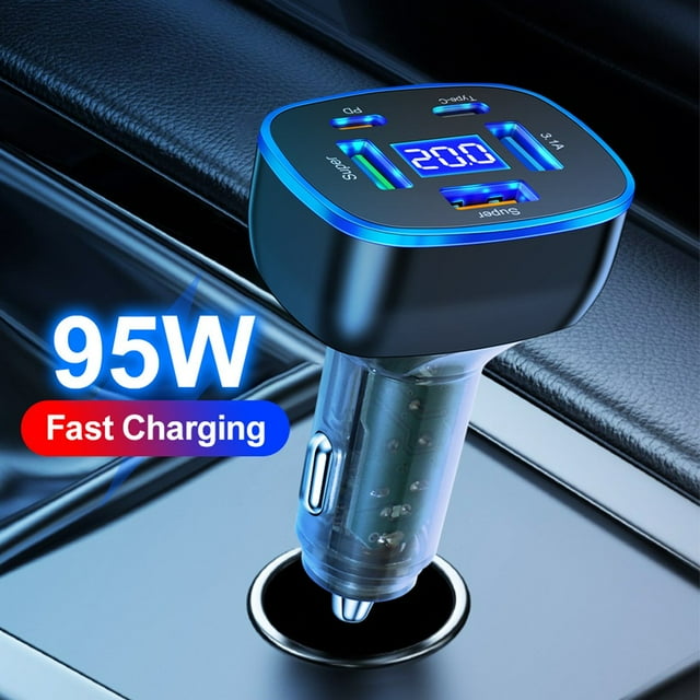 Super Fast Car Charger 120W Output Power High-quality Fireproof ...