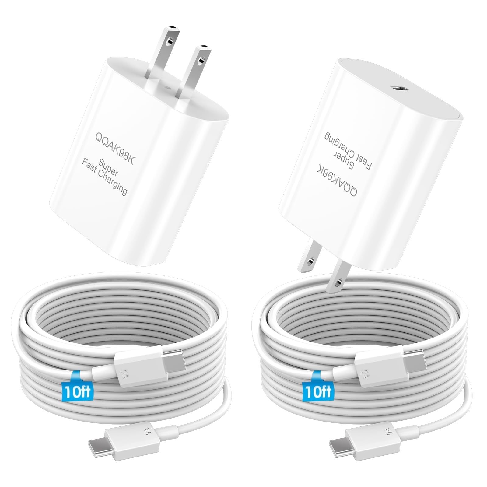 Super Fast Charger Type C, 25W PD USB C Wall Charger Fast Charging with ...