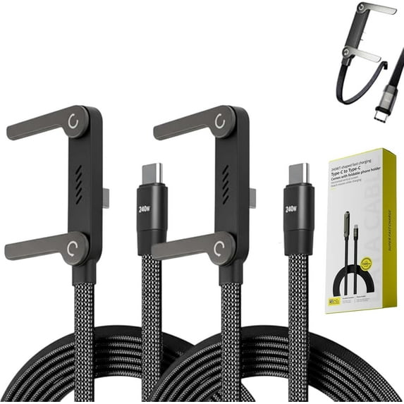 Super Fast Charging Invisible Holder Charger Cable with Stand - 2026 ...