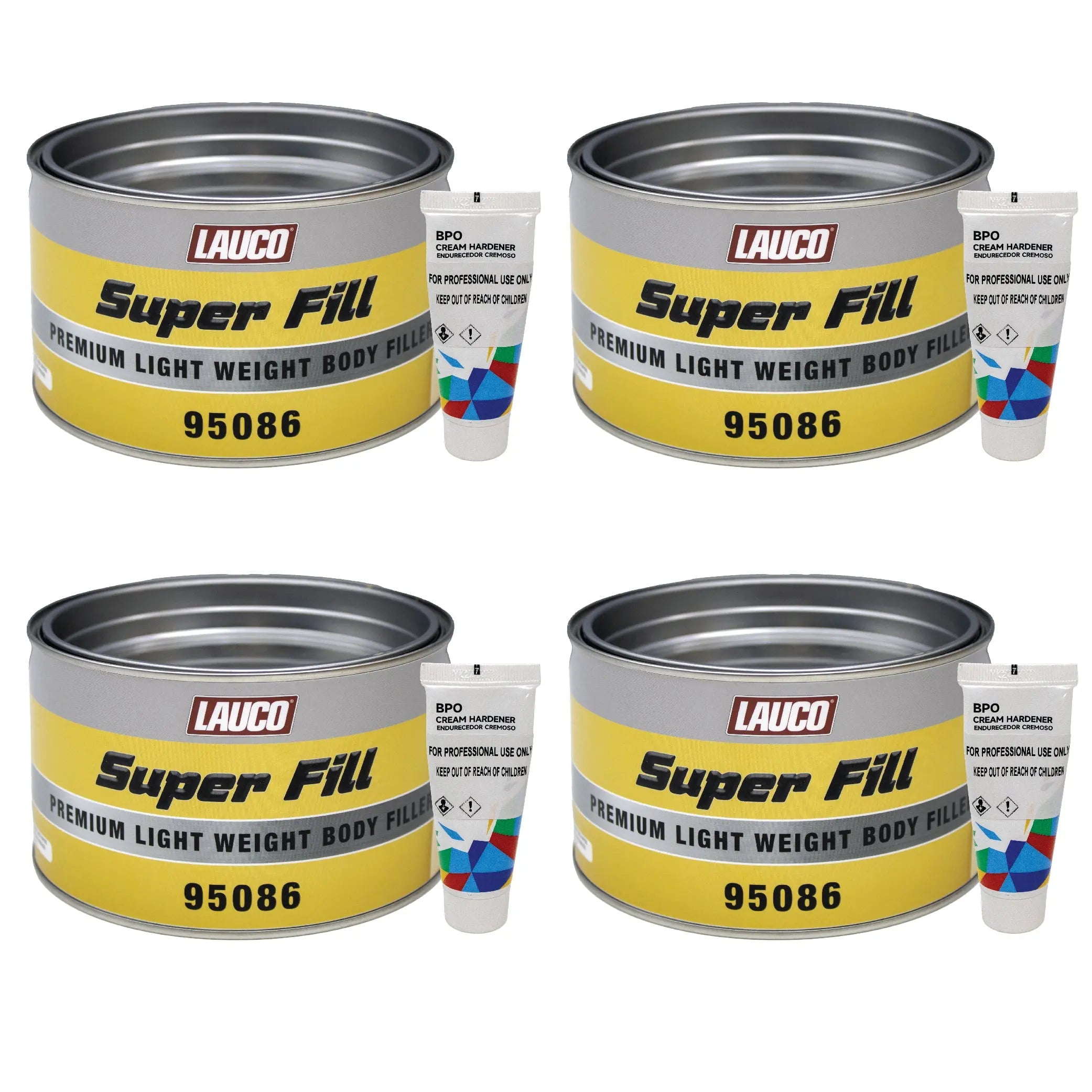 Super Fill Premium Lightweight Body Filler - Ideal for Small-Medium ...
