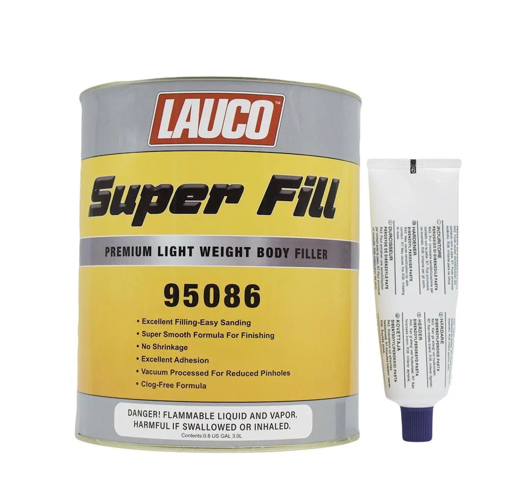 Super Fill Premium Lightweight Body Filler for Fast & Easy Automotive ...