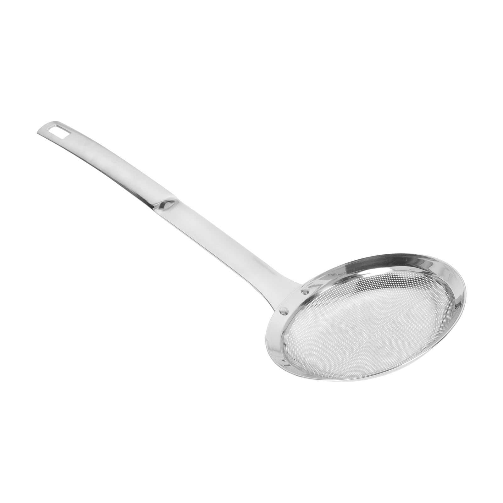 Super Fine Metal Oil Filter Spoon Strainer Colander Ladle for Yogurt ...
