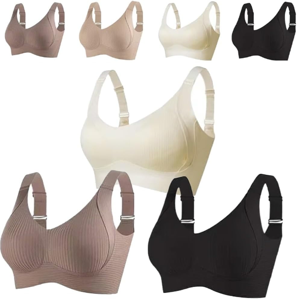 Super Firming Wire-Free Push Up Bra All-Day Comfort No More Sagging ...