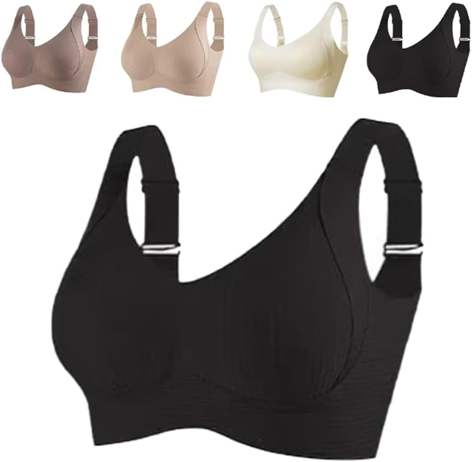 Super Firming Wire-Free Push Up Bra All-Day Comfort No More Sagging ...