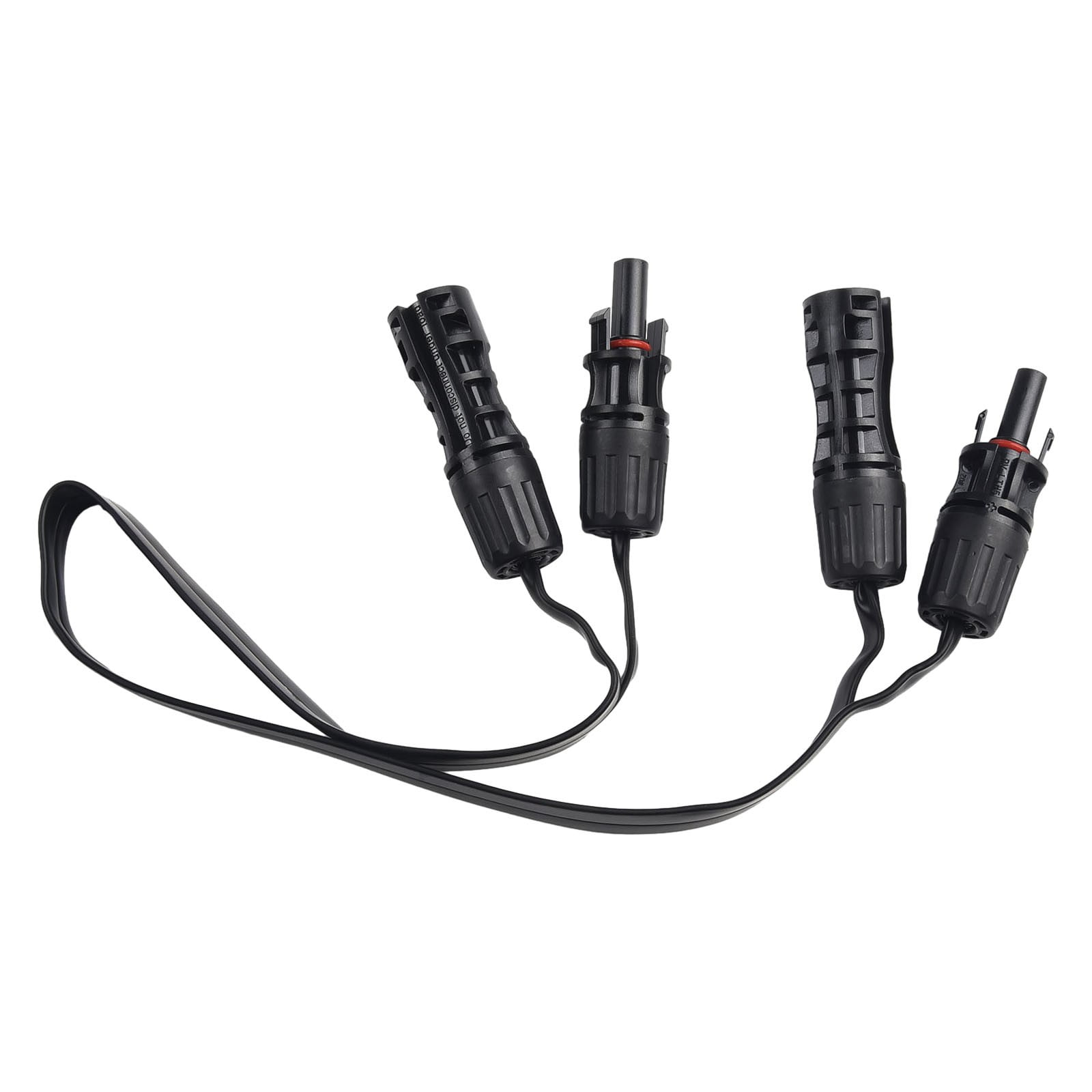 Super Flat Solar Flexible Cable Solar Panel Connector Adapter 0.5m 1KV ...