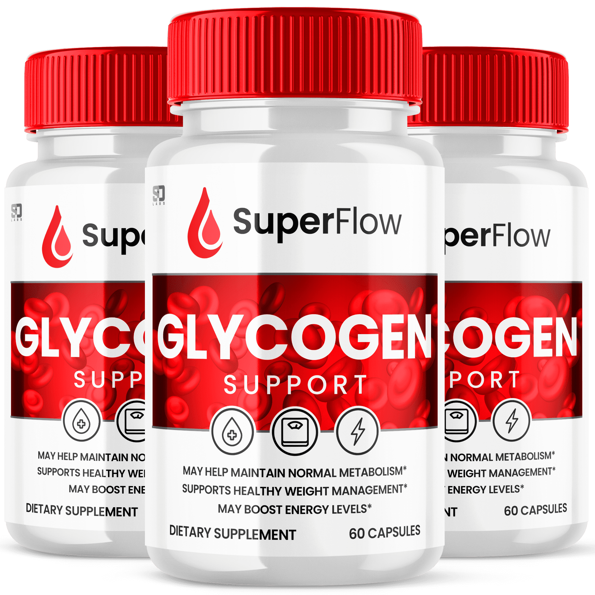 Super Flow Glycogen Advanced Blood Support Formula, Extra Strength ...