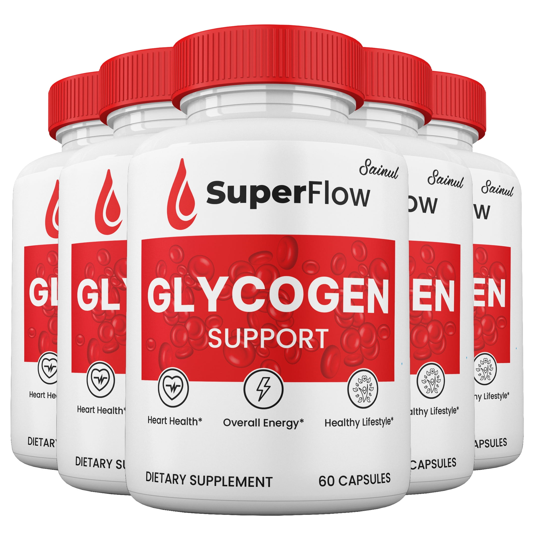 Super Flow Glycogen Support Capsules, Super Flow Glyco Pills, All ...