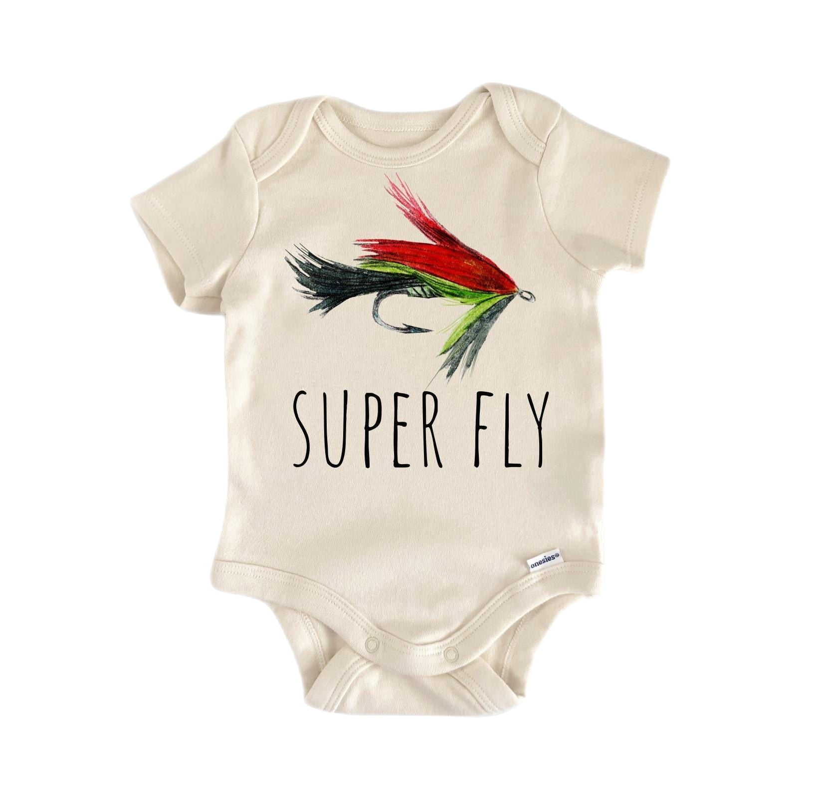 Super Fly Fishing Newborn Baby Bodysuit - Walmart.com