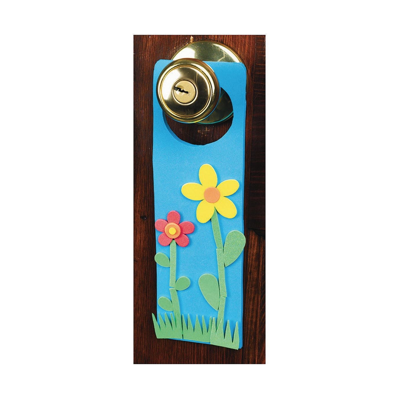 Super Foam Dazzling Door Hangers Craft Kit (Pack of 24) - Walmart.com