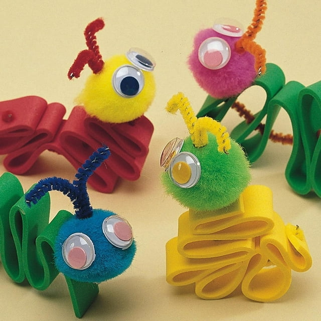 Super Foam® Slithering Sam Craft Kit (Pack of 100) - Walmart.com
