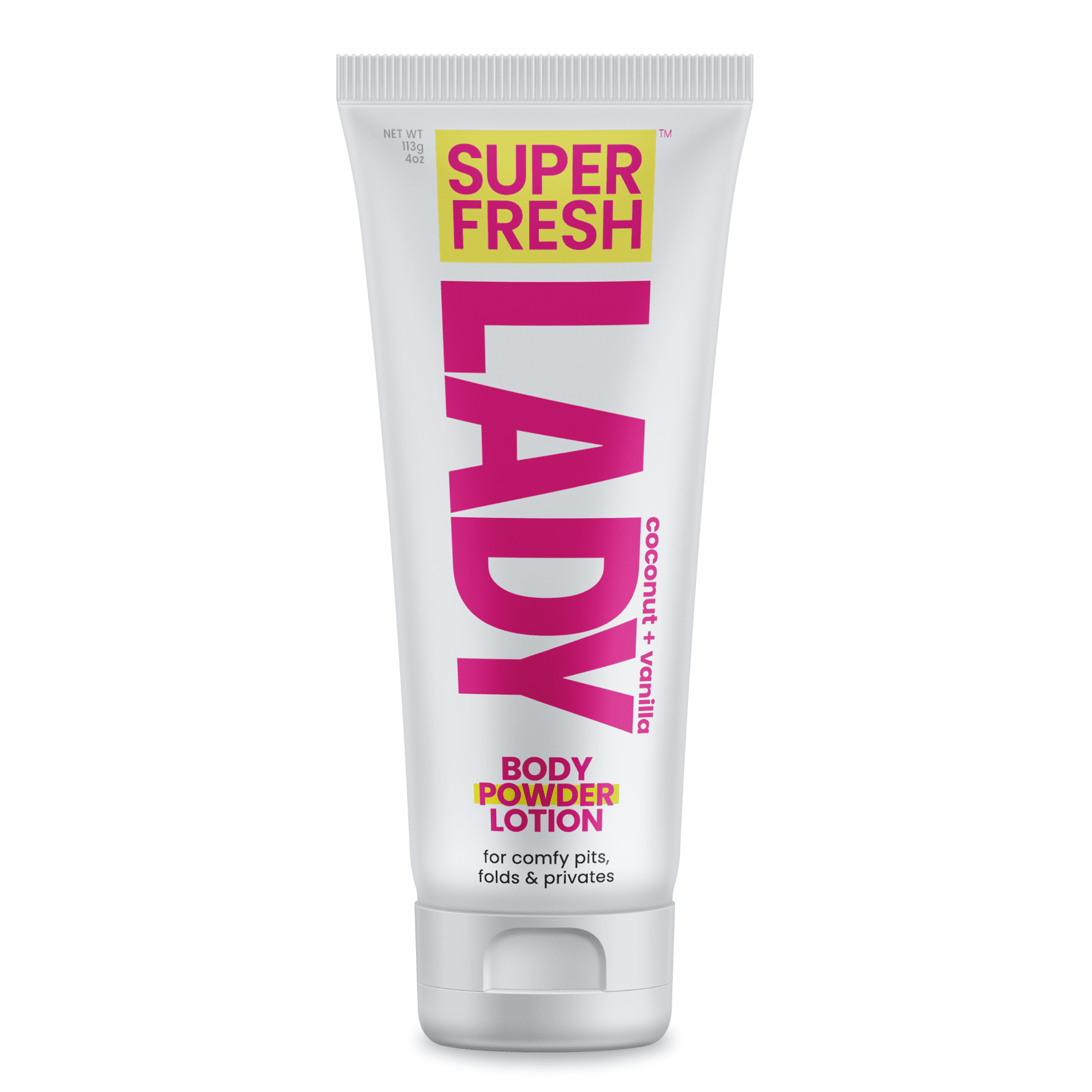 Super & Fresh Co., Lady Deodorant Lotion-to-Powder, 4 oz, Talc-Free ...