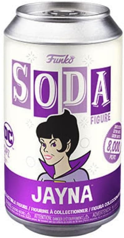 Super Friends Wonder Twins Jayna Vinyl Soda Figure