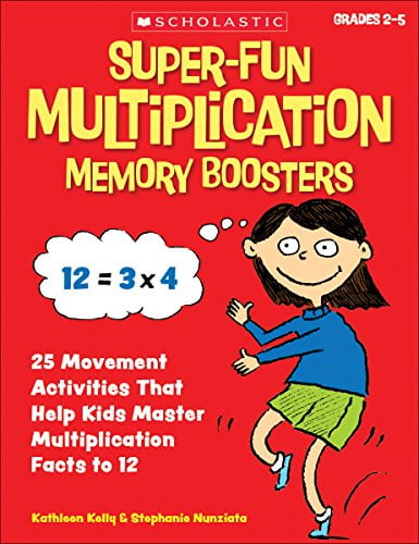Pre-Owned Super-Fun Multiplication Memory Boosters : 25 Movement ...