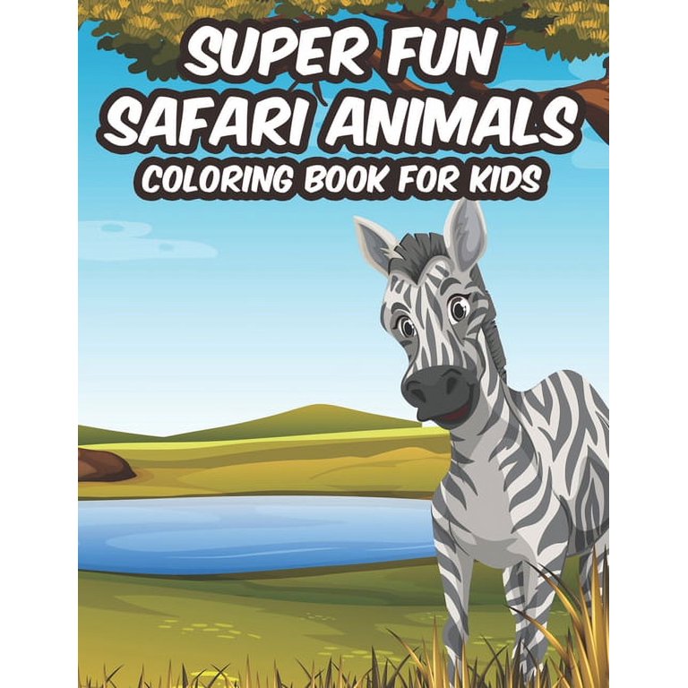 safari grasslands coloring pages