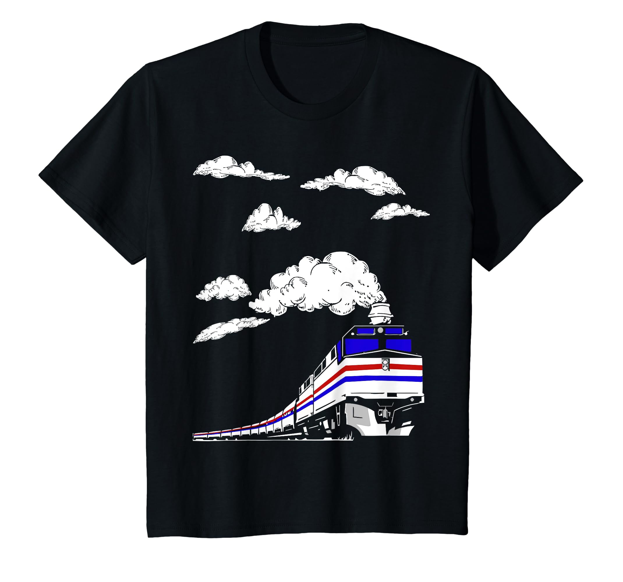Super Fun Youth Train Men Women Vintage T-Shirt For Kids,Children,Boys ...