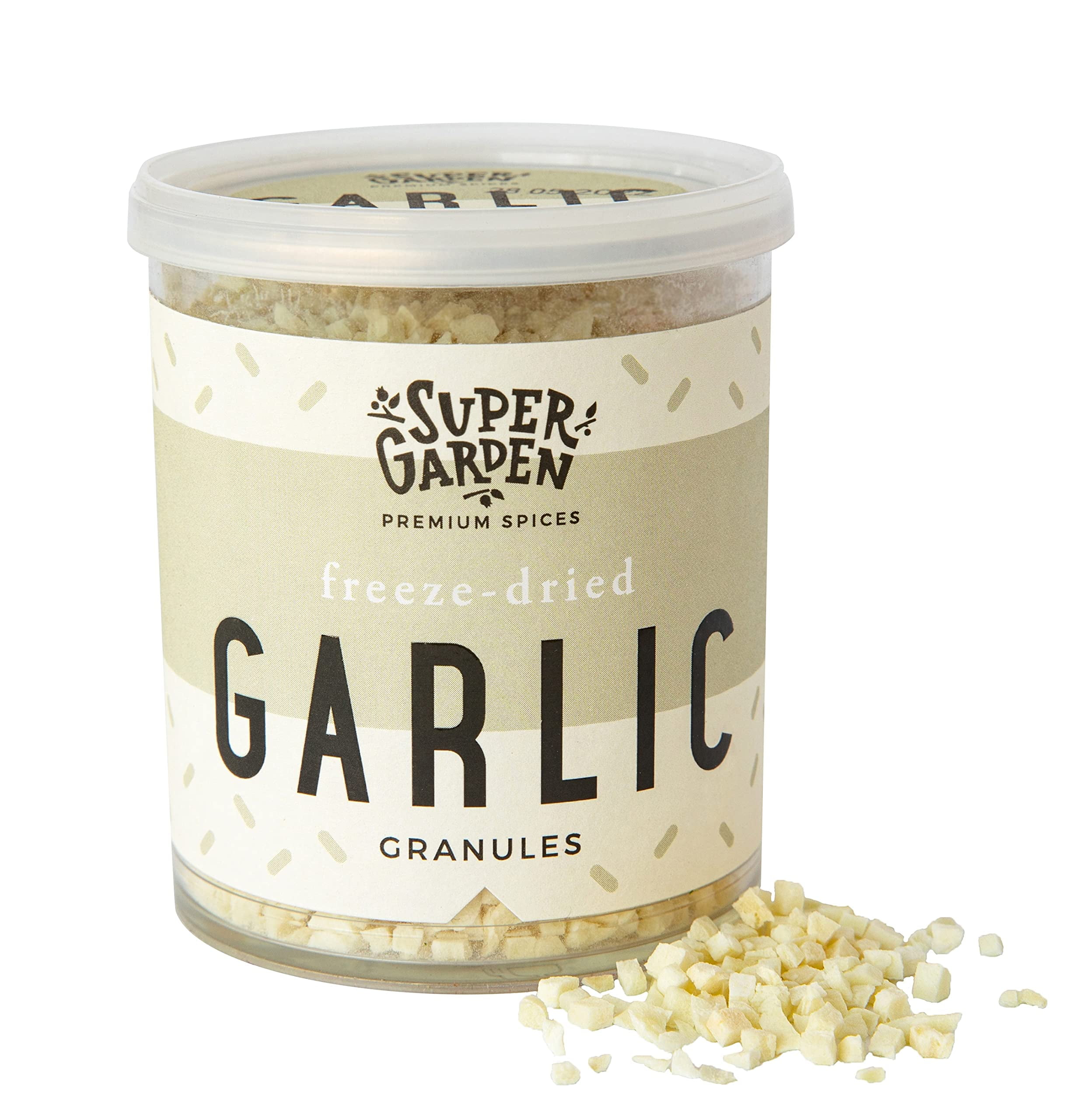 Super Garden FreezeUMRT Dried Garlic Granules | 100% Natural, No ...