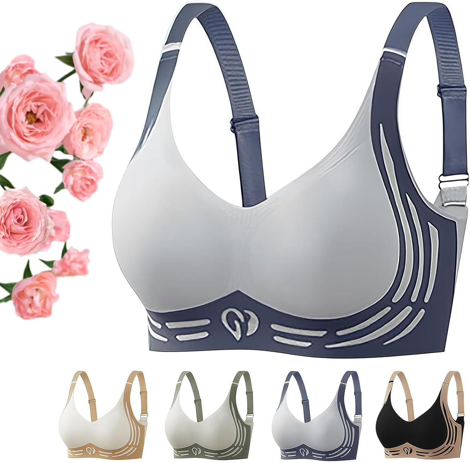 Super Gather Bra Lifting Anti-Sagging, Powerful Push up Seamless ...