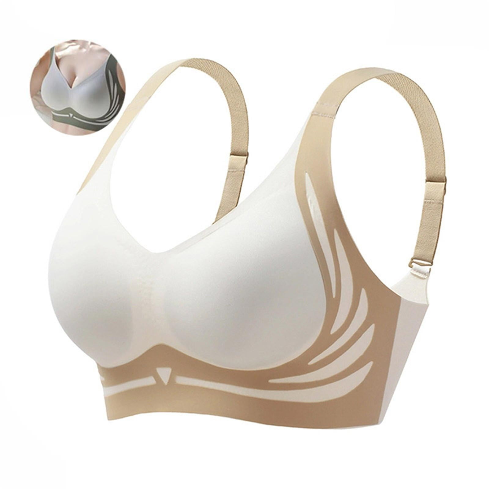 Super Gather Bra Wireless Push-Up Bra, Lifting Anti-Sagging Seamless ...