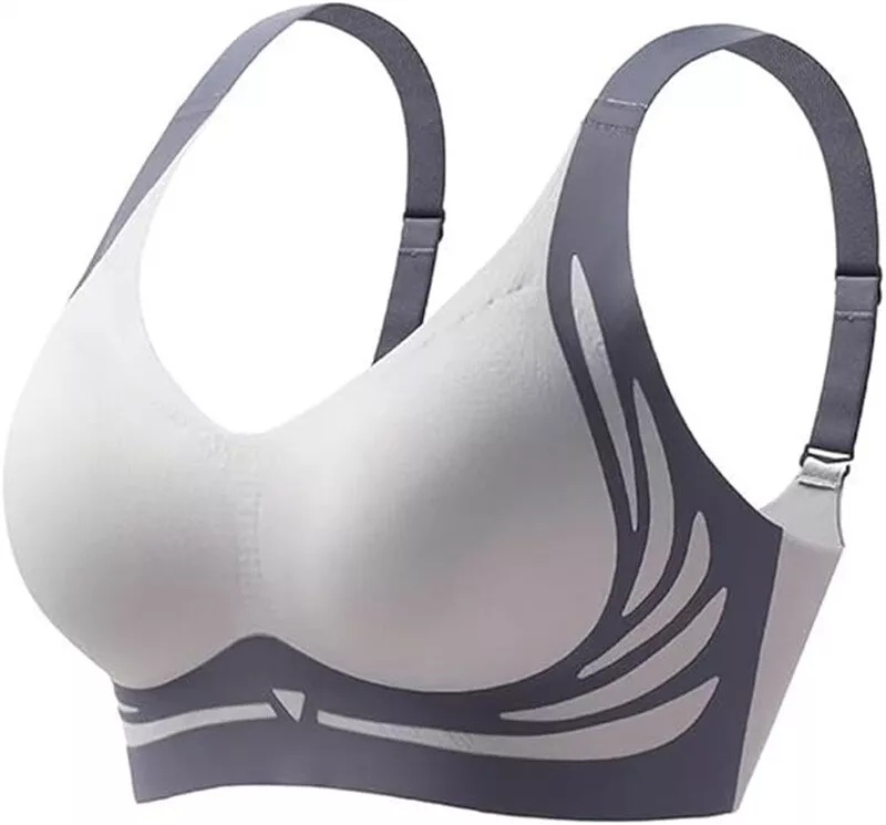 Super Gather Bra Wireless Push-Up Bra, Lifting Anti-Sagging Seamless ...