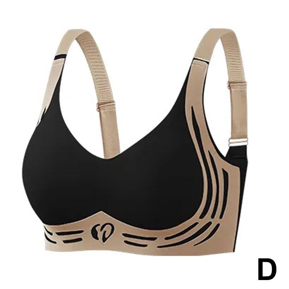 Super Gather Bra Wireless Push-Up Bra Lifting Anti-Sagging Wireless ...