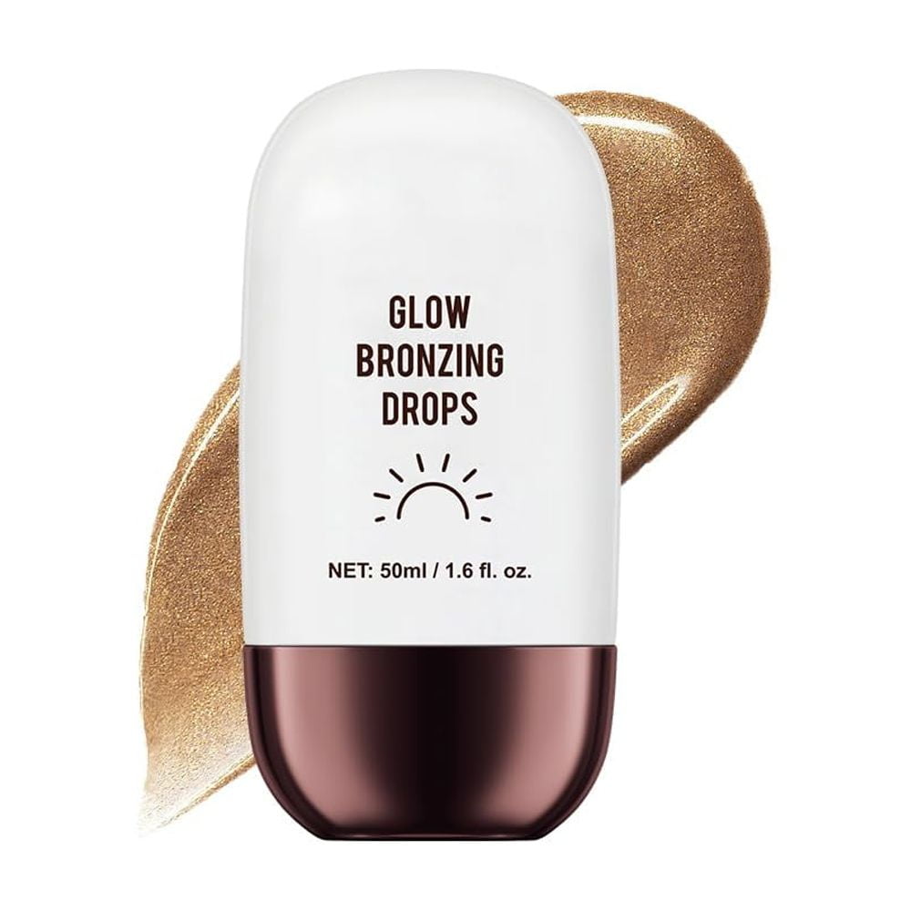 Super Glow Face Bronzing Drops, Liquid Bronzing Drops for Face & Skin ...