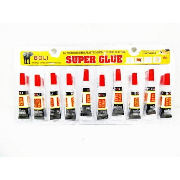 Super Glue Adhesive Bonding Glues 10 Pack - Walmart.com