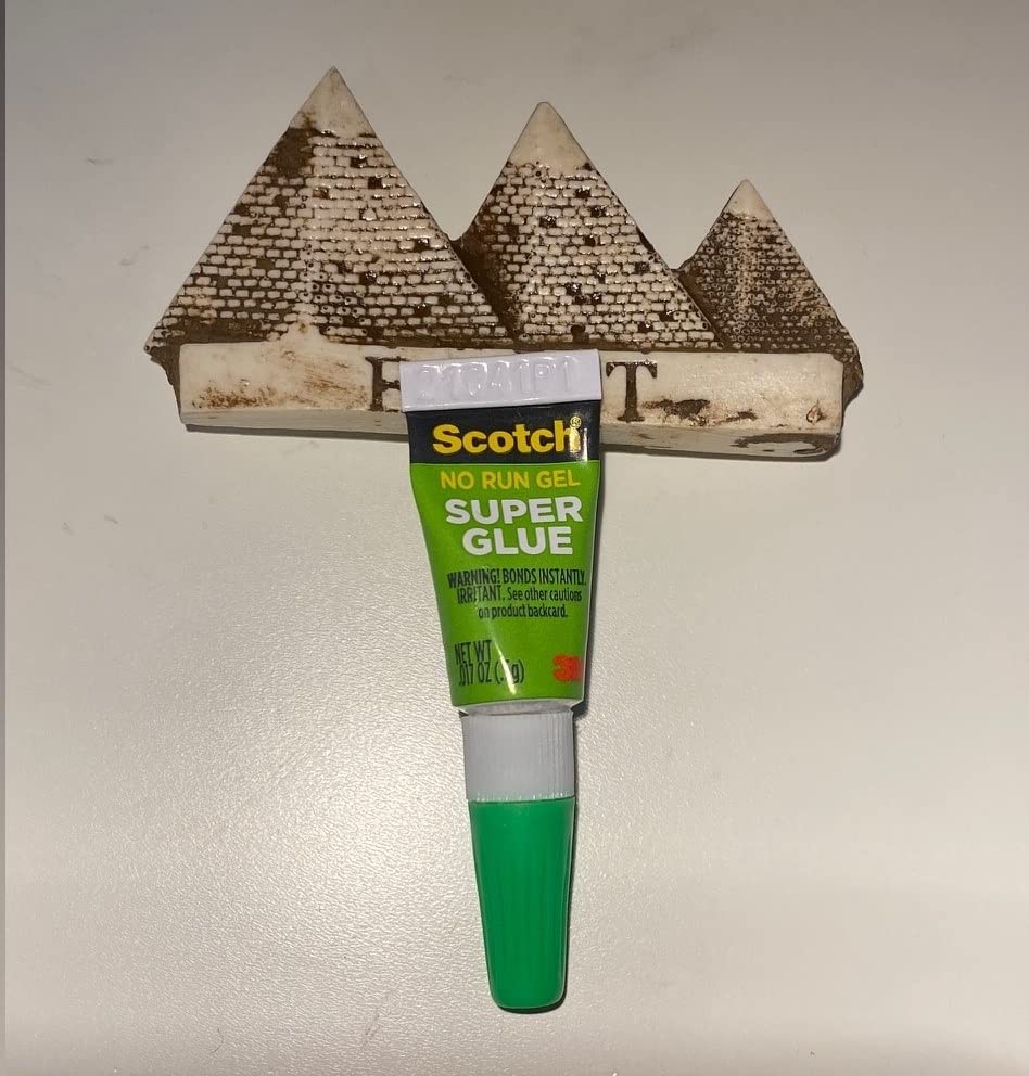 Super Glue Gel, .07 oz, 1-Pack, Fast Drying, No Run Gel Formula (AD113 ...