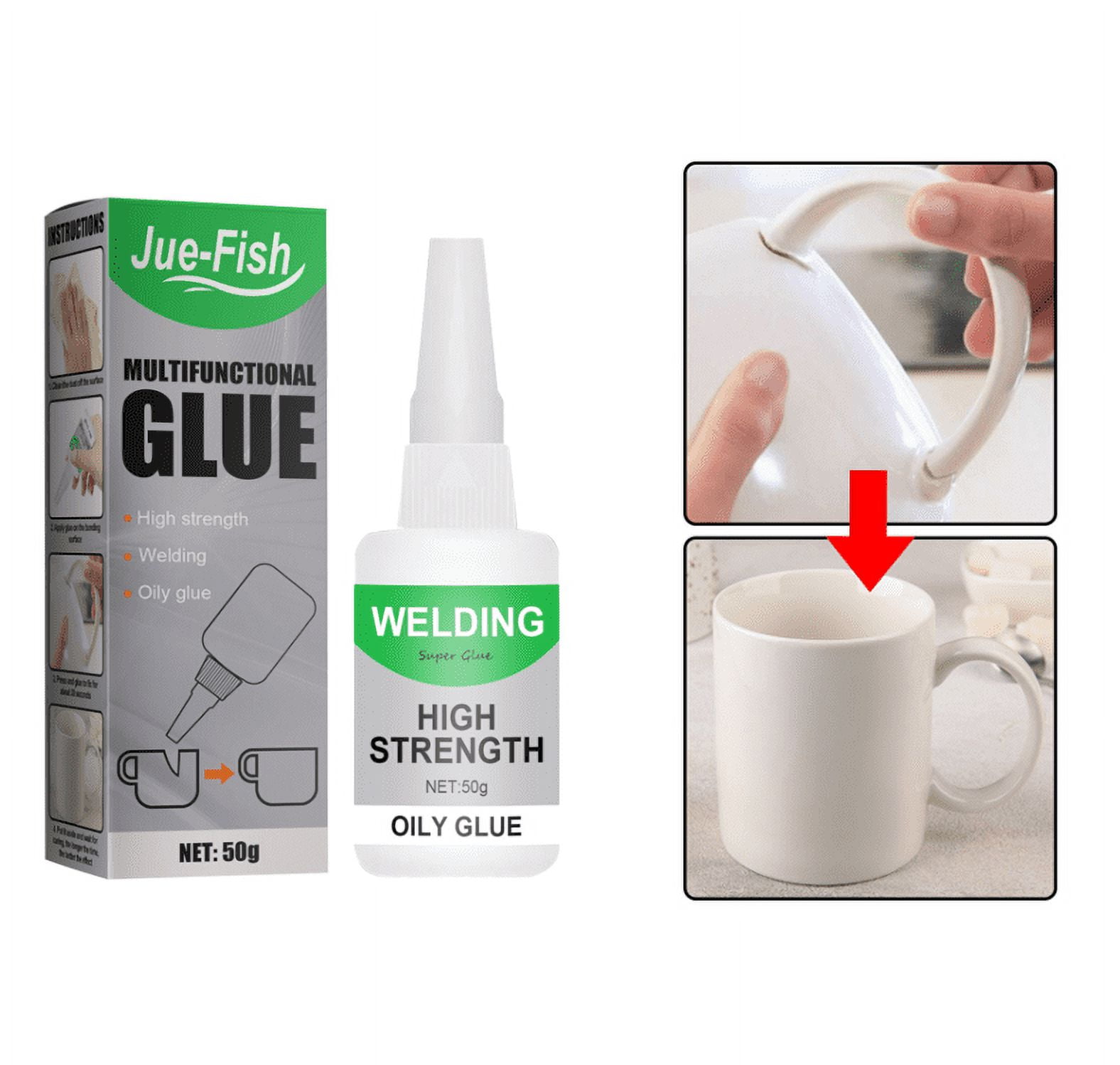 Delong Jue-Fish Multifunctional Glue, 15 to 30 Seconds, 50 g - Walmart.com