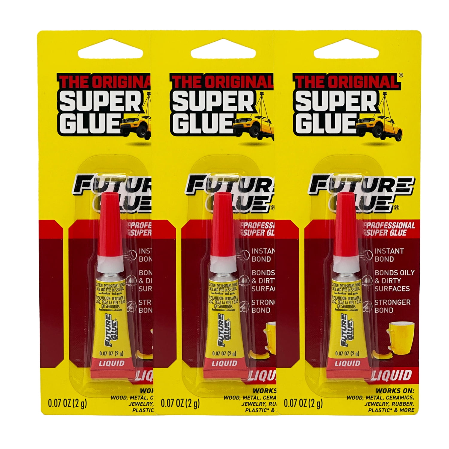 Super Glue: Original Future Glue, 0.07 OZ - Heavy Duty, Strong Glue for ...