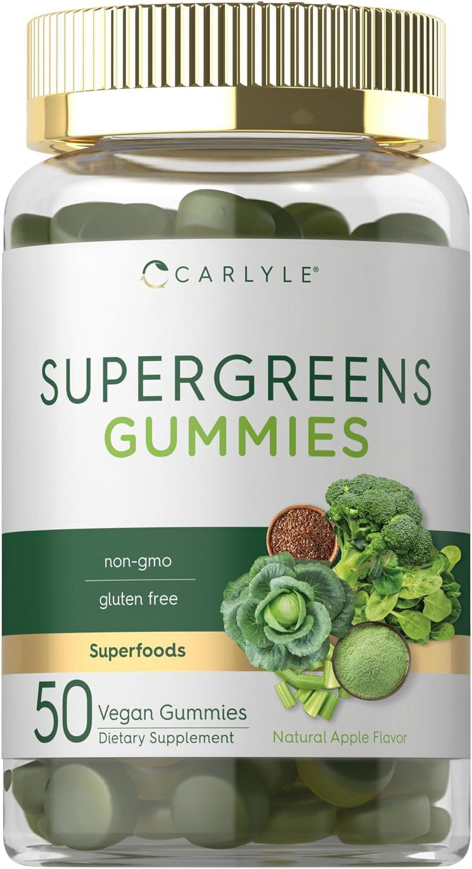 Carlyle's Vegan Super Greens Gummies | Health Supplements with ...