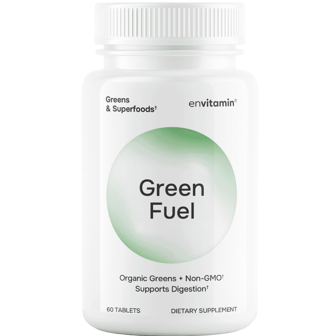Envitamin Organic Super Greens Fuel, 60 Tablets - Dietary Superfood ...