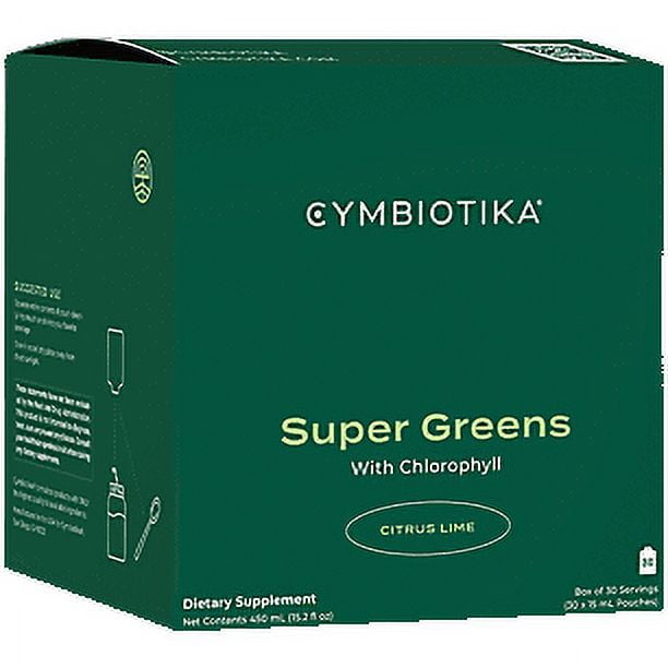 Super Greens Packs with Chlorophyll - Citrus Lime (30 Single Serving ...