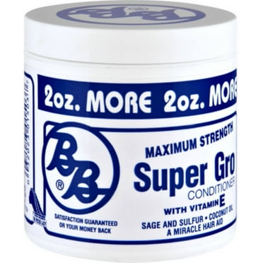 Bronner Brothers Double Strength Super Gro Treatment with Vitamin E 6 ...