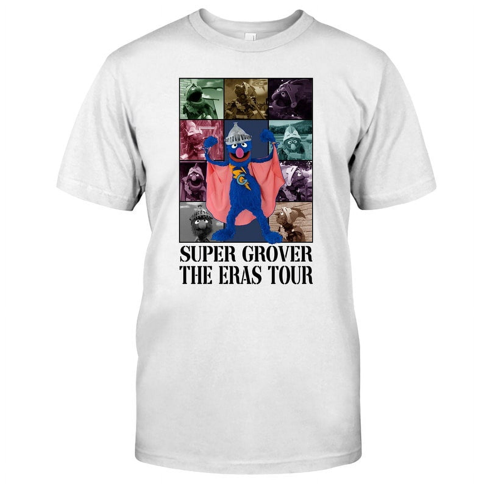 Super Grover Eras T0ur Shirt, Mup!pets Grover Eras T0ur shirt, Vintage ...