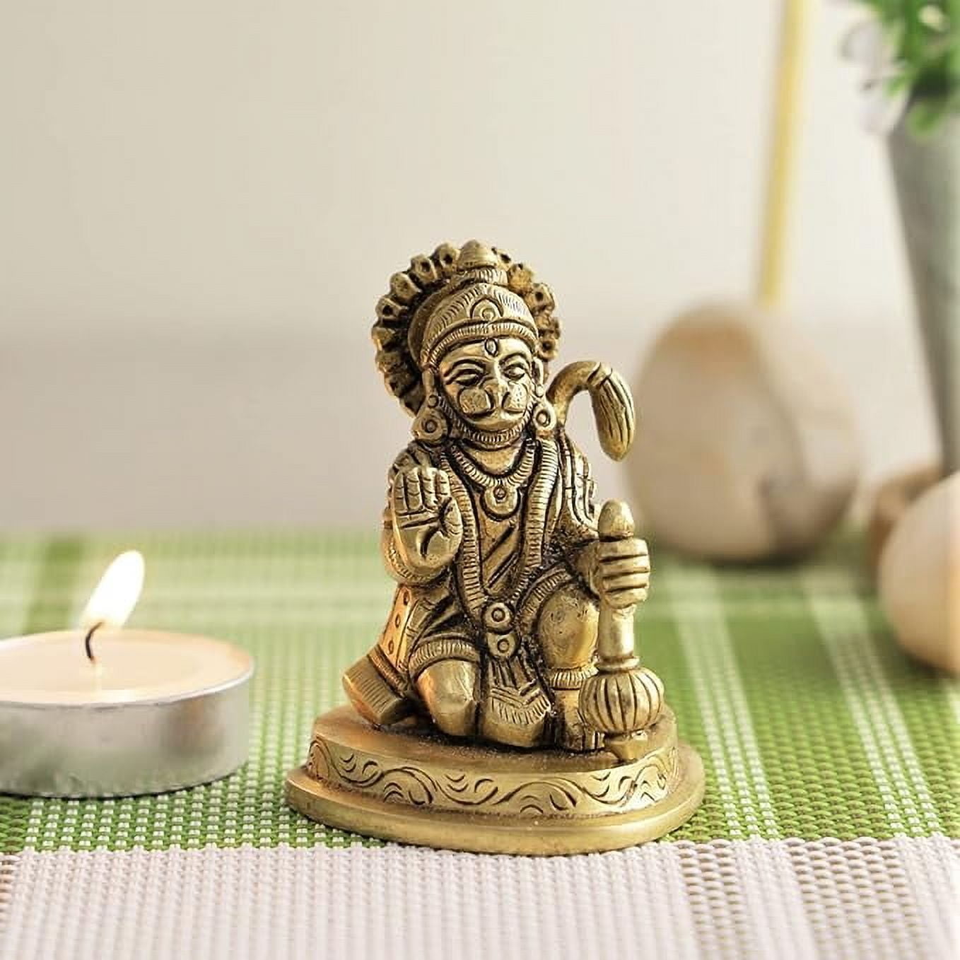 Super Handicraft Lord Hanuman Statue Religious Strength God Sculpture ...